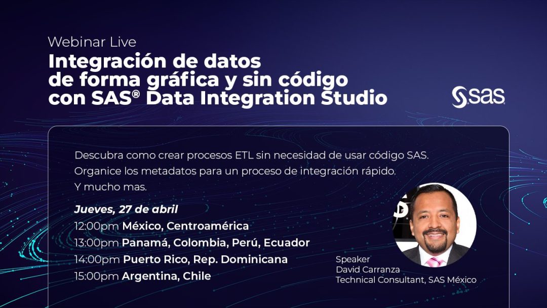 Integración de datos de forma gráfica y sin código con SAS Data ...